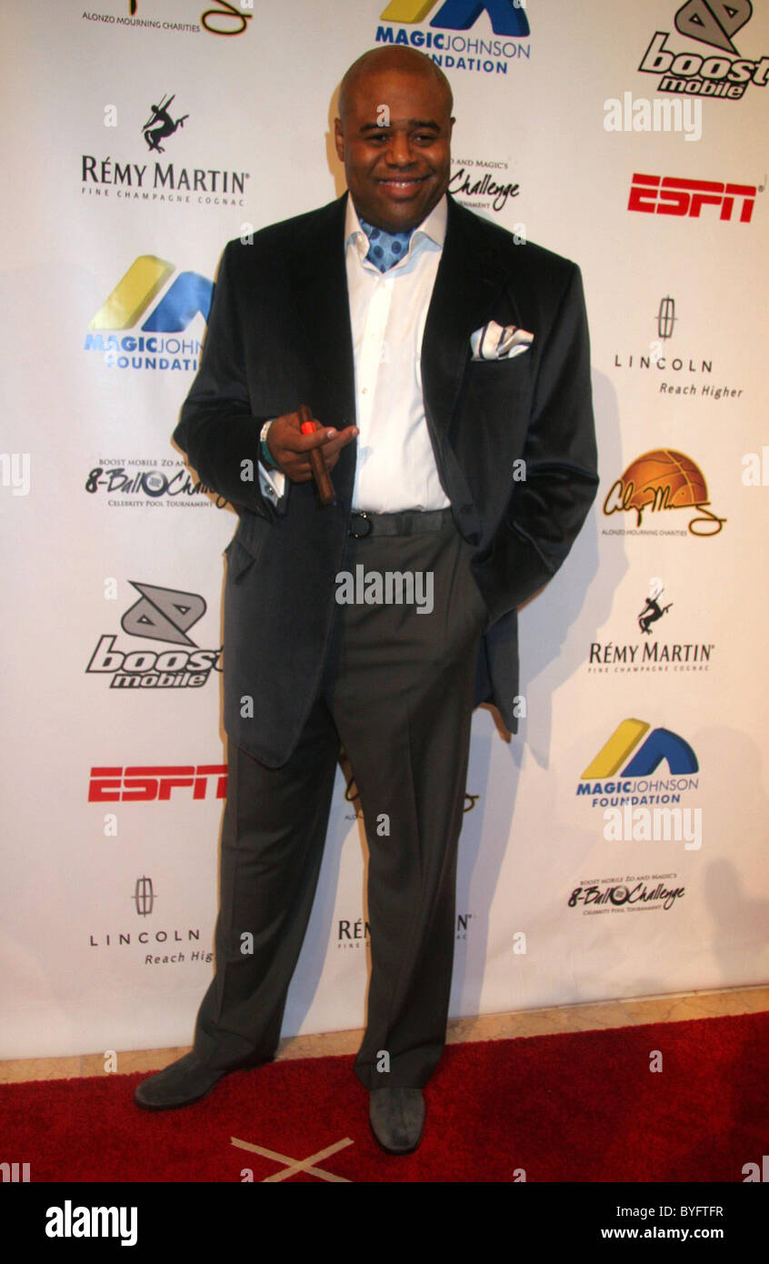 Chi McBride Boost Mobile ZO And Magic 8 Ball Challenge held at Wynn ...