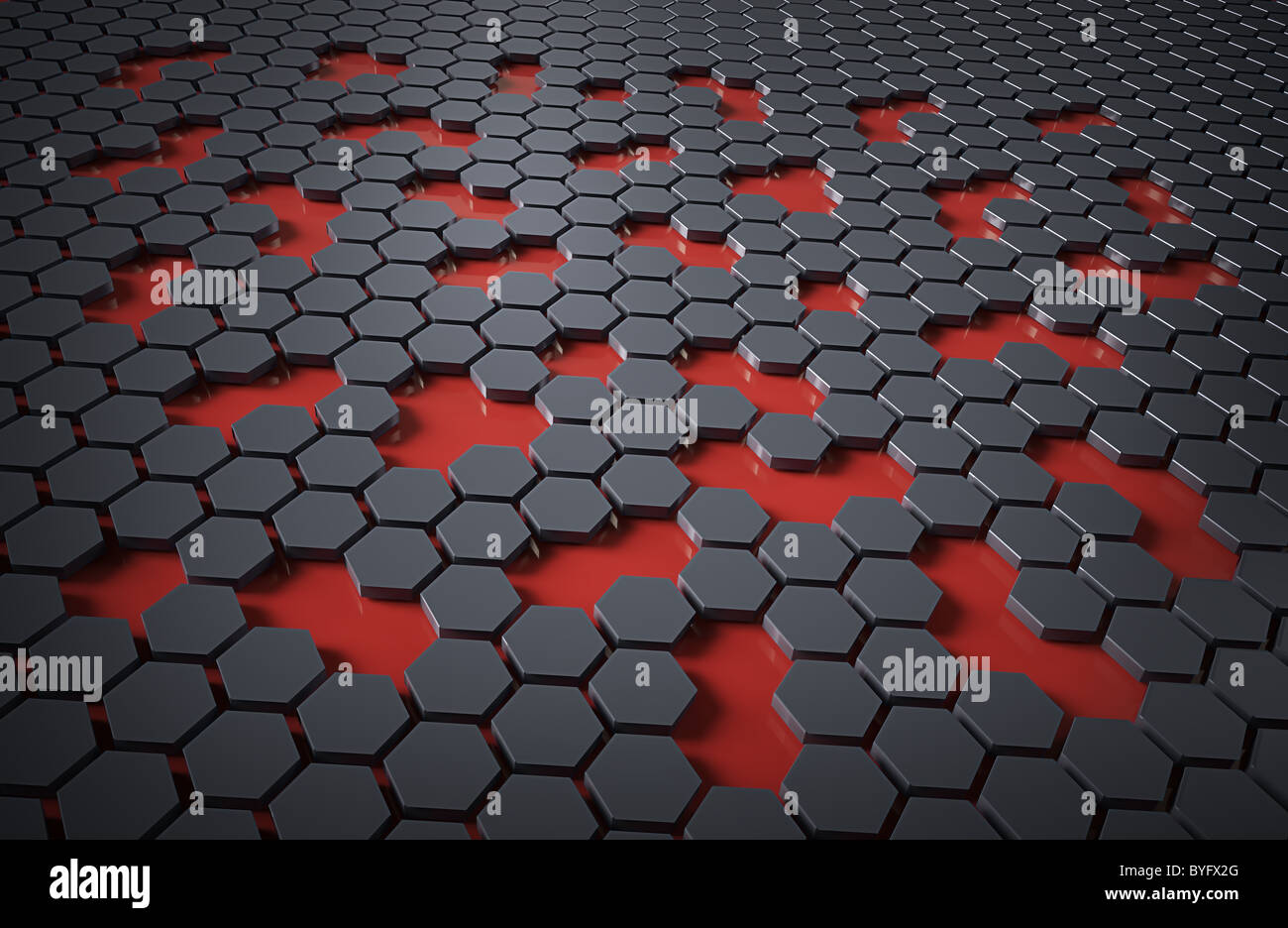 Hex technology abstract Stock Photo - Alamy