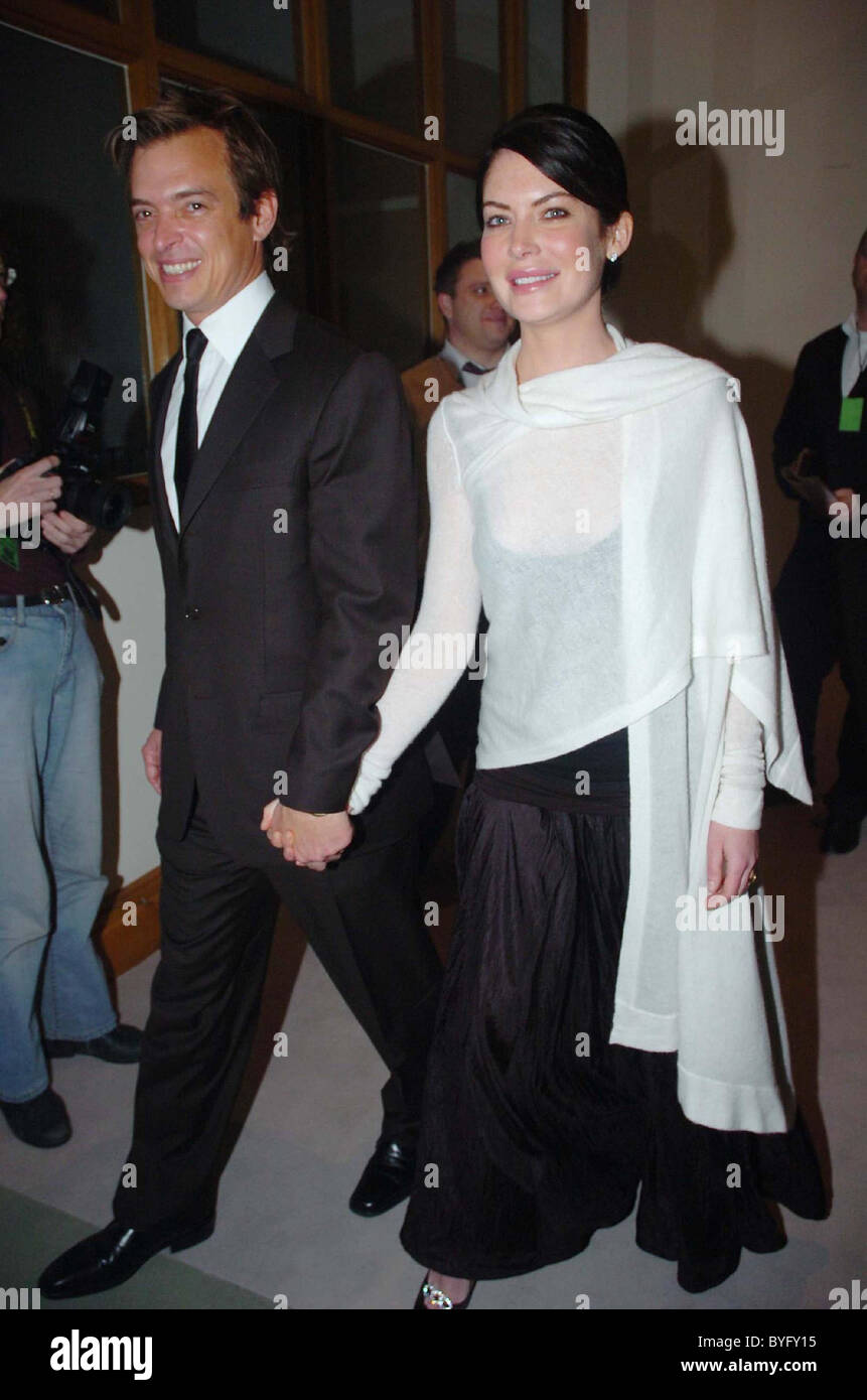 Lara Flynn Boyle and husband Donnie Ray at the Irish Film and ...