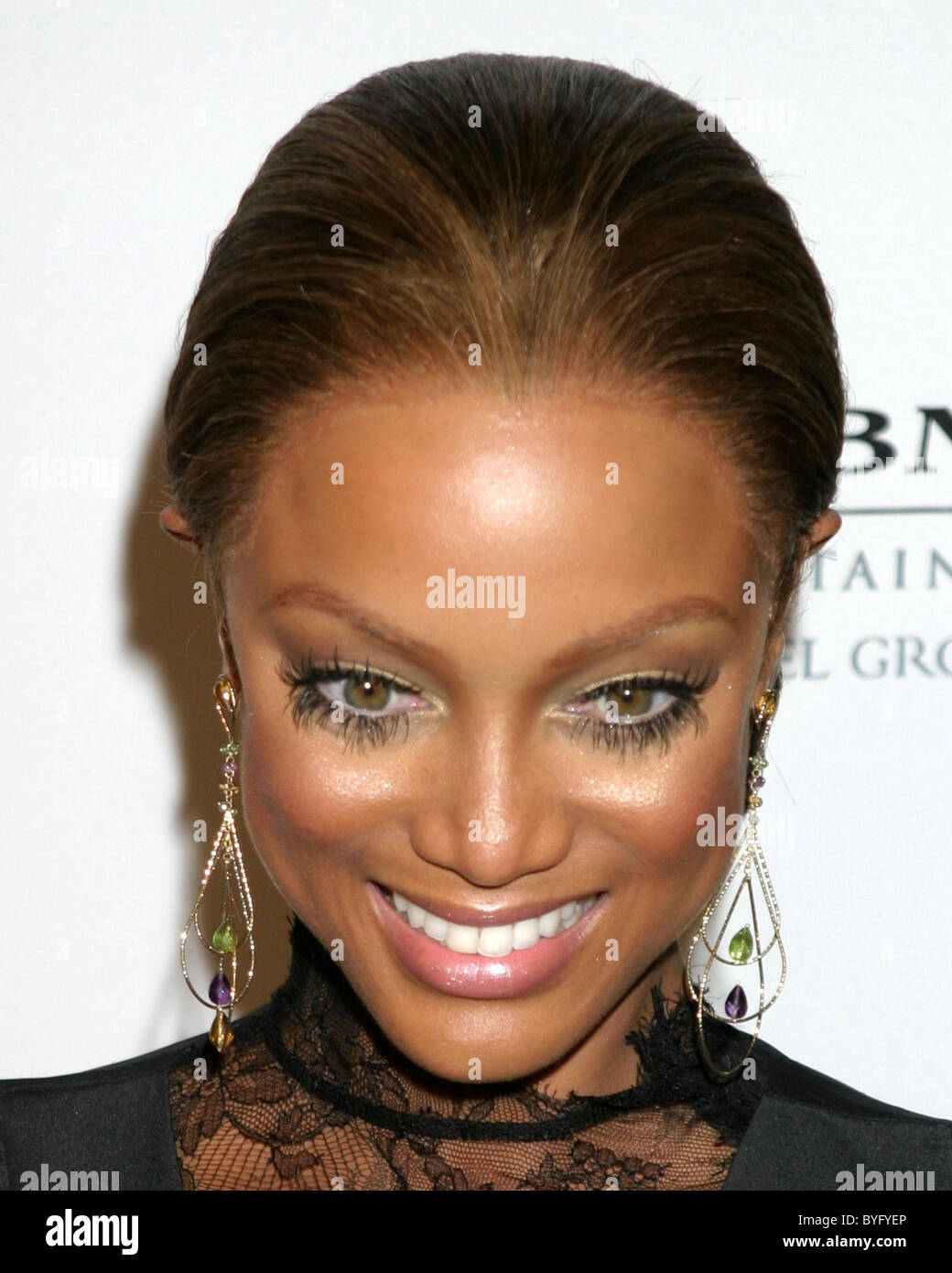 Tyra Banks Clive Davis Annual Pre-Grammy Party Beverly Hilton Hotel Los ...