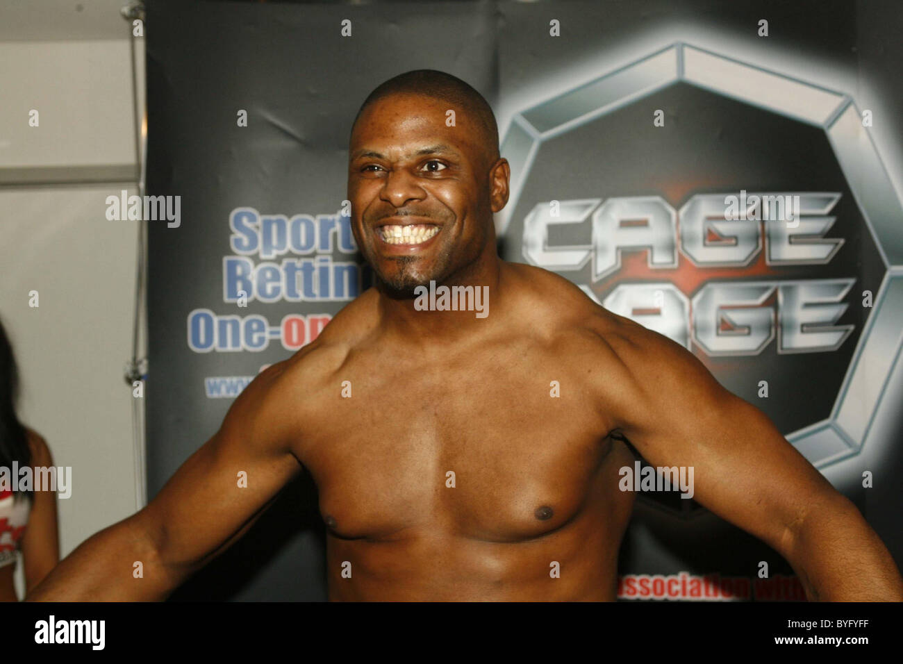 Mark Buchanan Press Conference for Cage Rage, which will return to ...