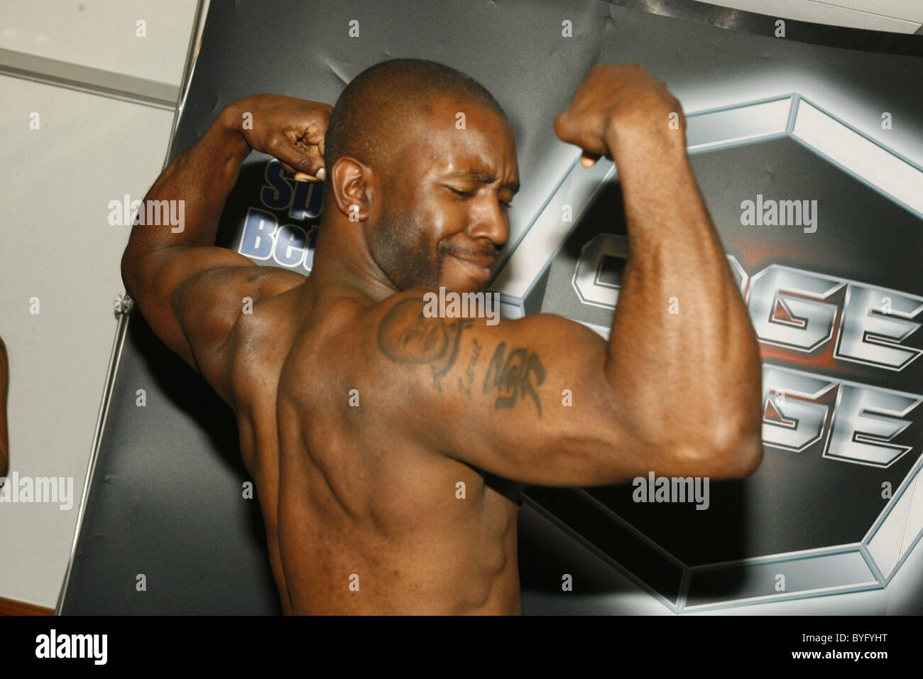 Jason Barrett Press conference for Cage Rage, which will return to ...