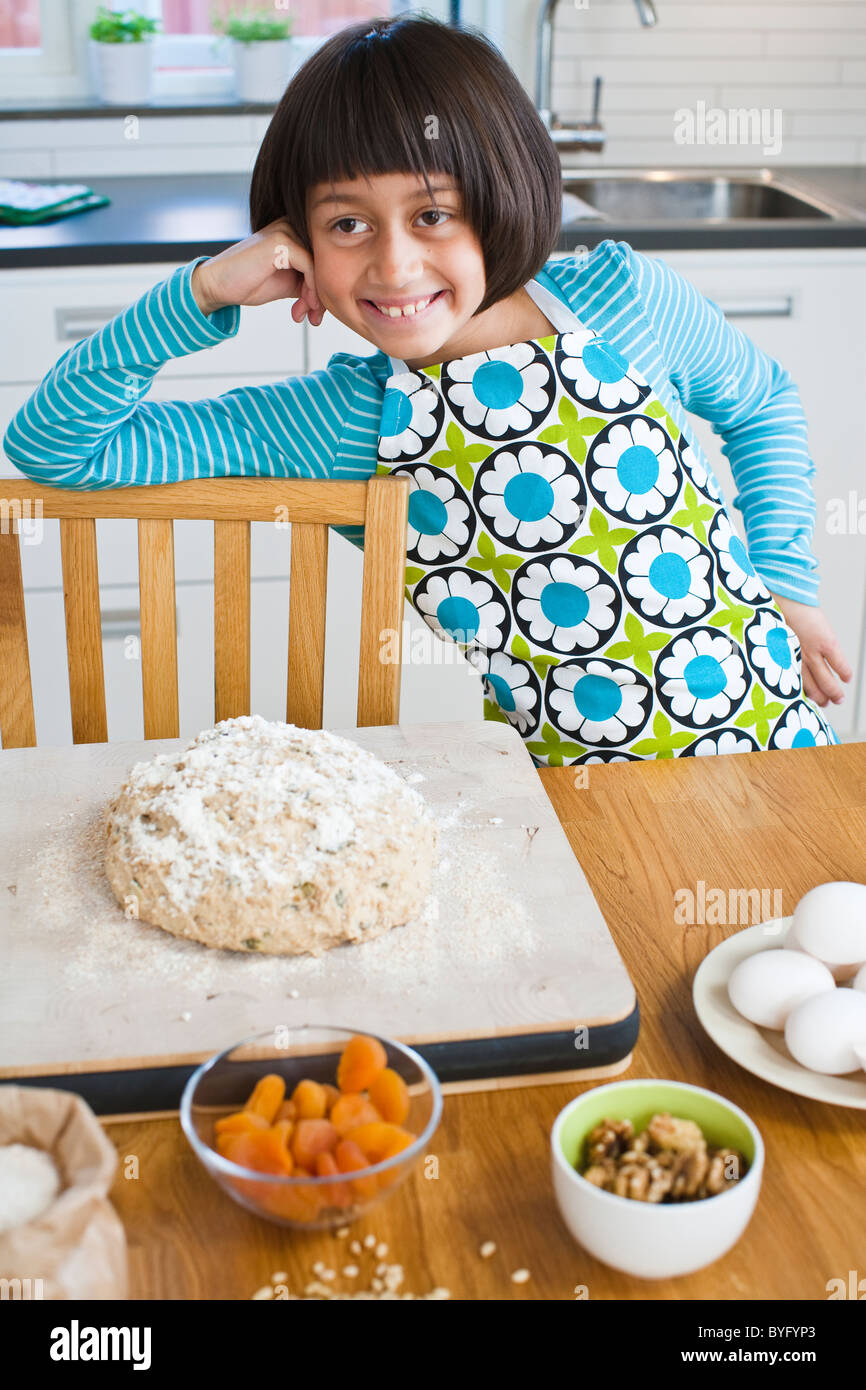 Indian kids baking hi-res stock photography and images - Alamy
