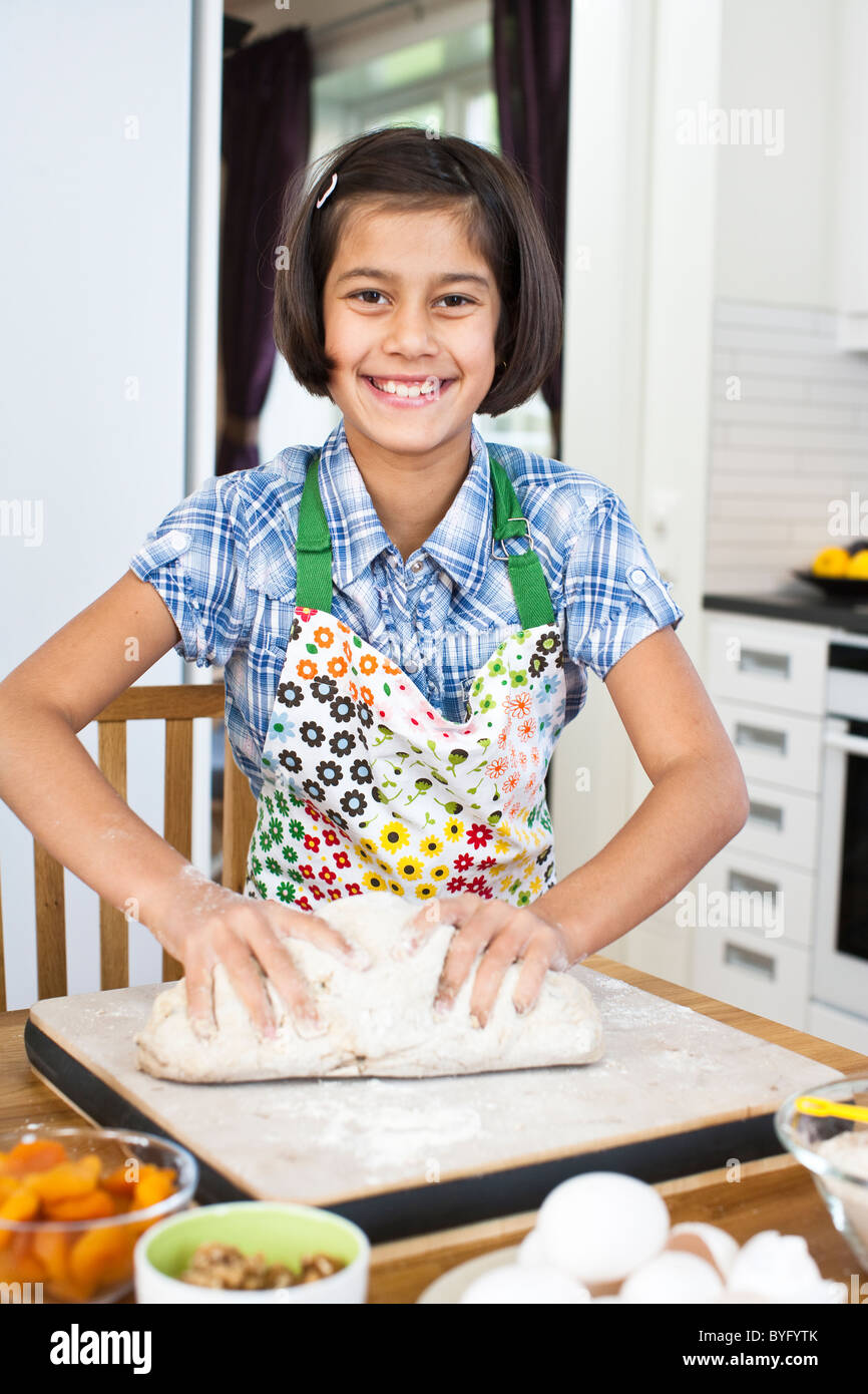 Indian kids baking hi-res stock photography and images - Alamy