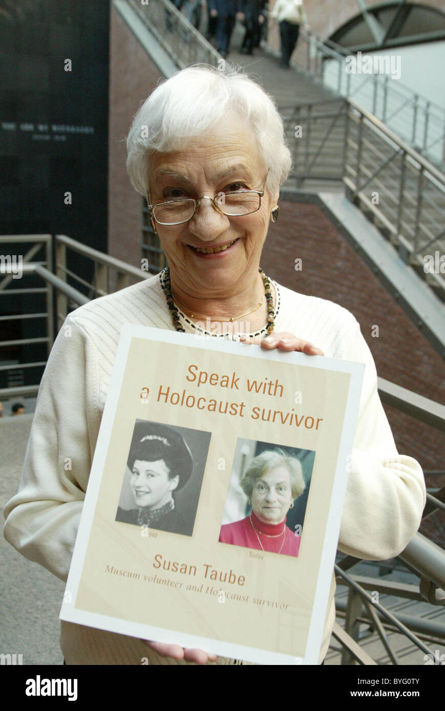 Docent Susan Taube The United States Holocaust Memorial Museum held a ...
