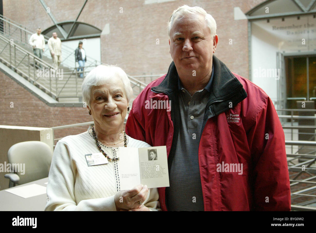 Docent Susan Taube and guest The United States Holocaust Memorial ...