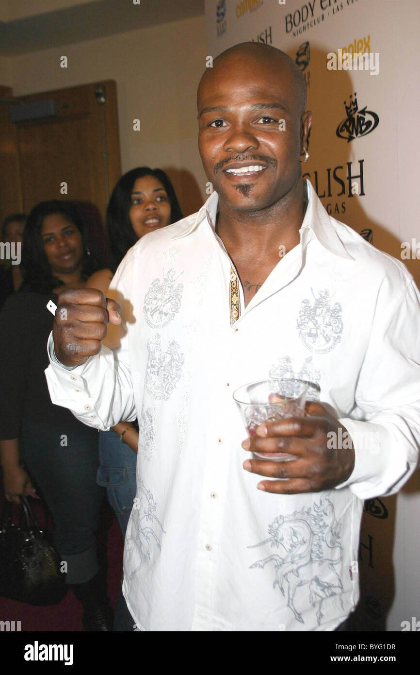 Boxer Terry Norris Old School Hip Hop event at Body English Arrivals ...