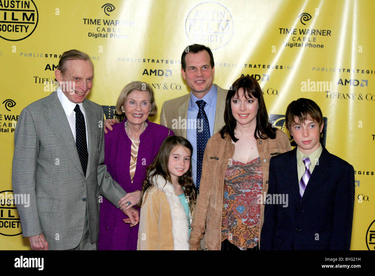 Bill Paxton and family Texas Film Hall Of Fame Awards Austin, Texas ...