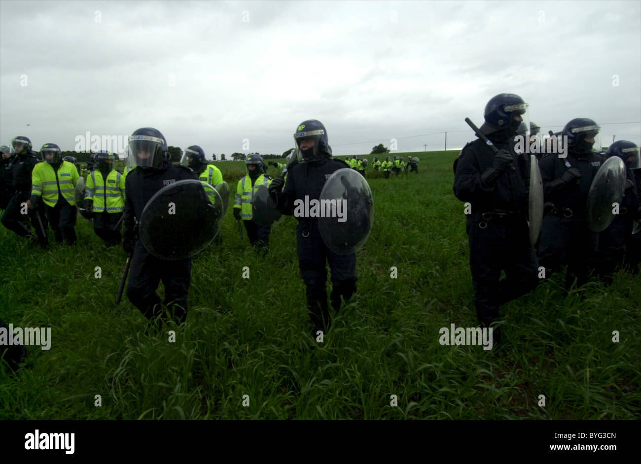 Scotland police riot gleneagles hi-res stock photography and images - Alamy