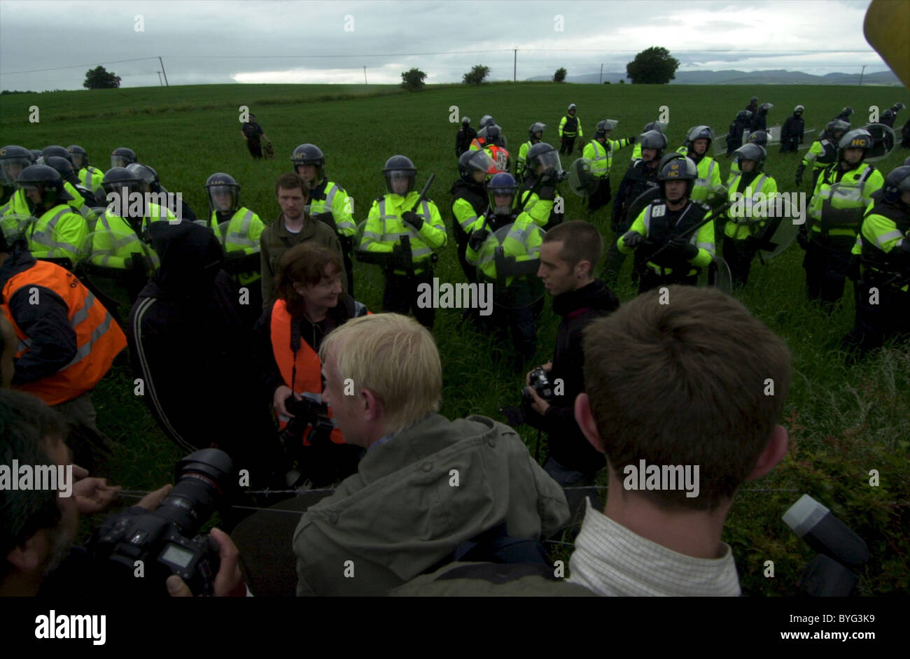 G8 summit protest edinburgh hi-res stock photography and images - Alamy