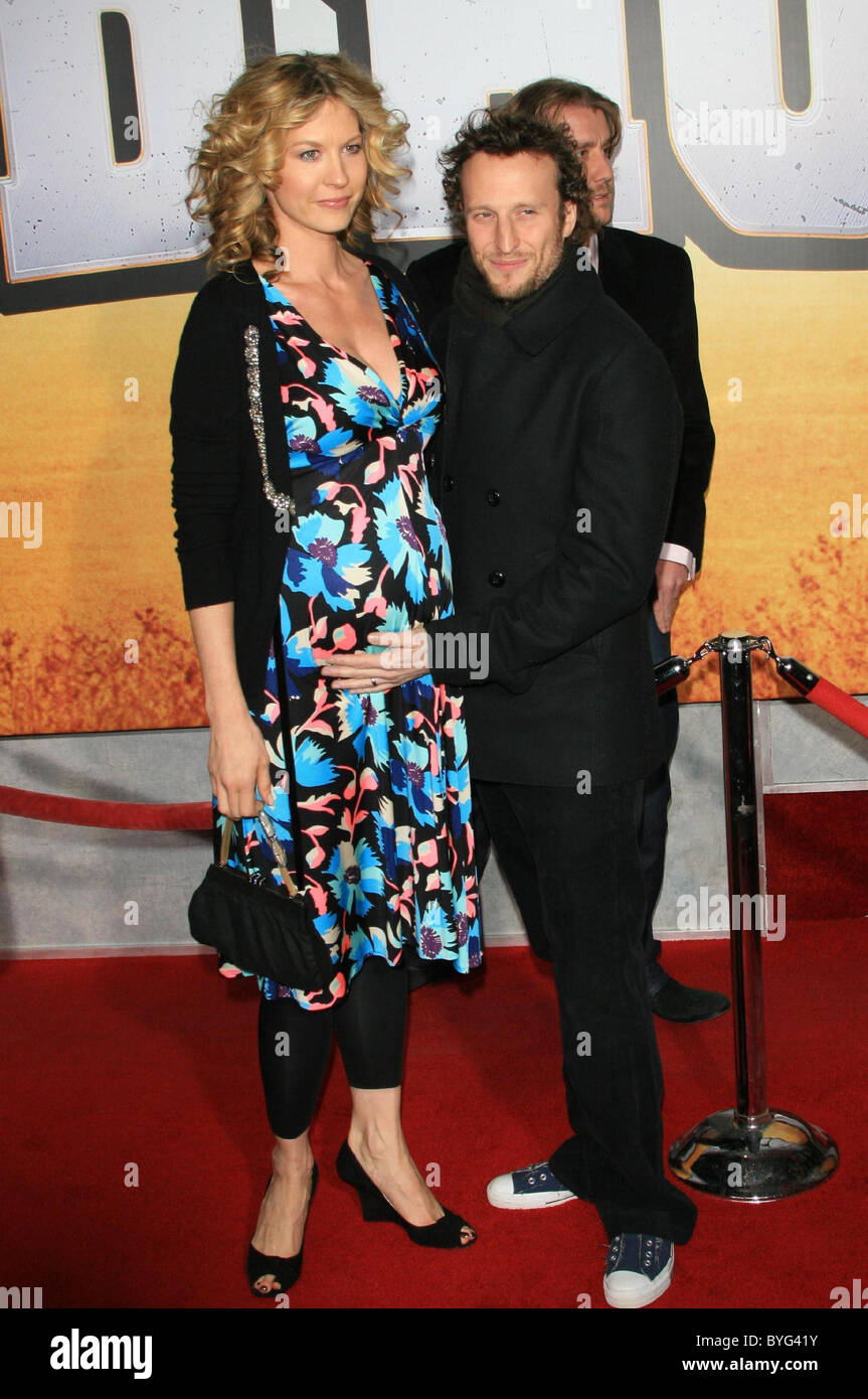 Jenna Elfman and Bodhi Elfman Los Angeles premiere of 'Wild Hogs' held ...