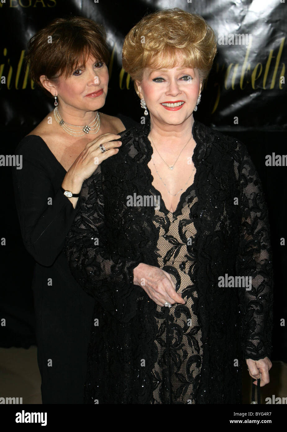 Carrie Fisher and Debbie Reynolds Dame Elizabeth Taylor celebrates her ...
