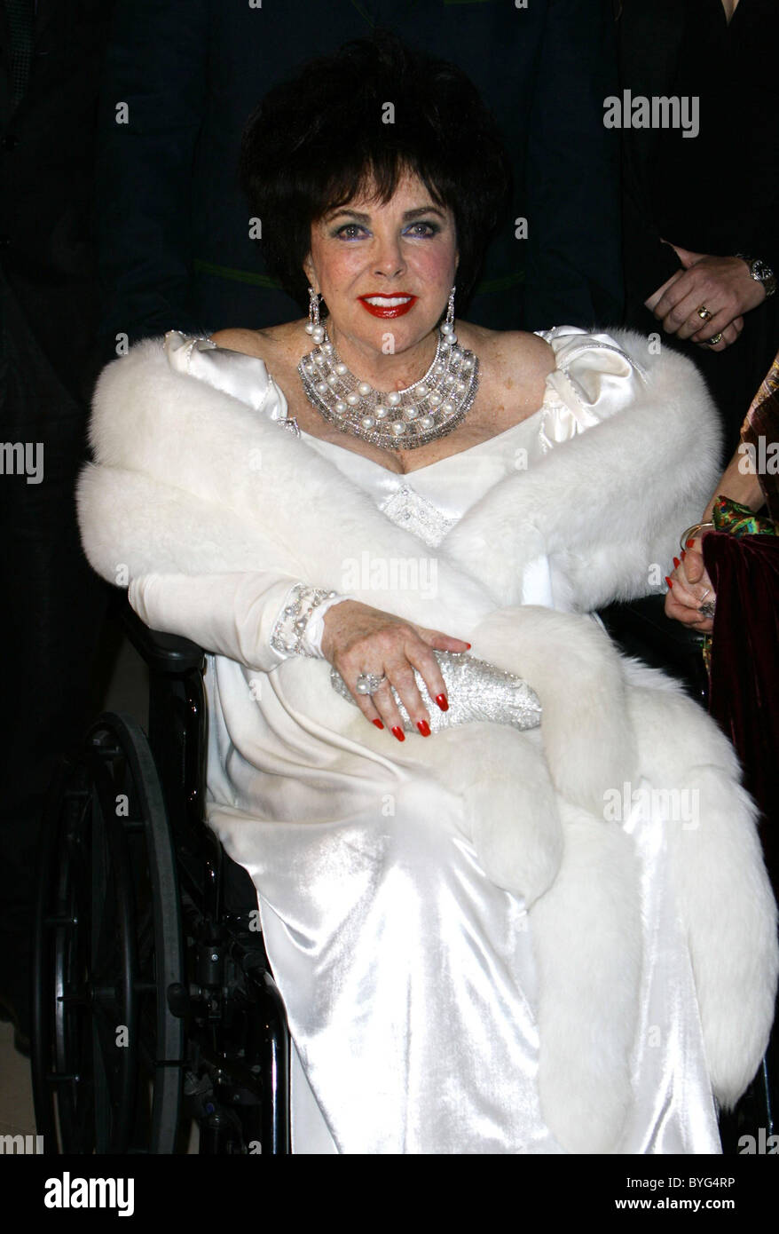 Dame Elizabeth Taylor celebrates her 75th Birthday at The Ritz Carlton ...