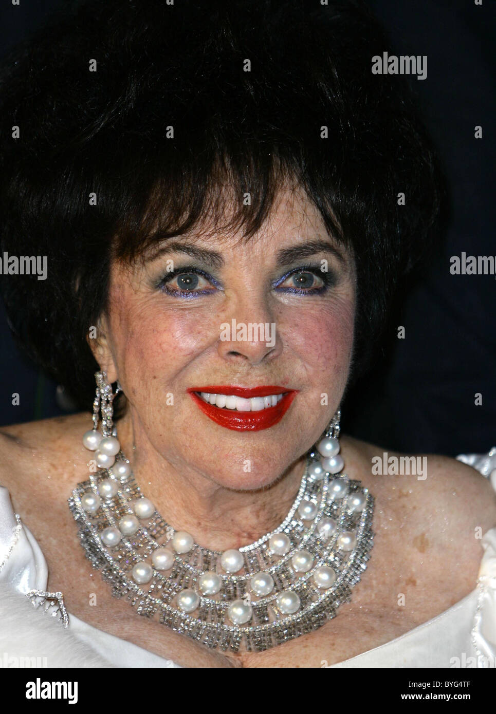 Dame Elizabeth Taylor celebrates her 75th Birthday at The Ritz Carlton ...