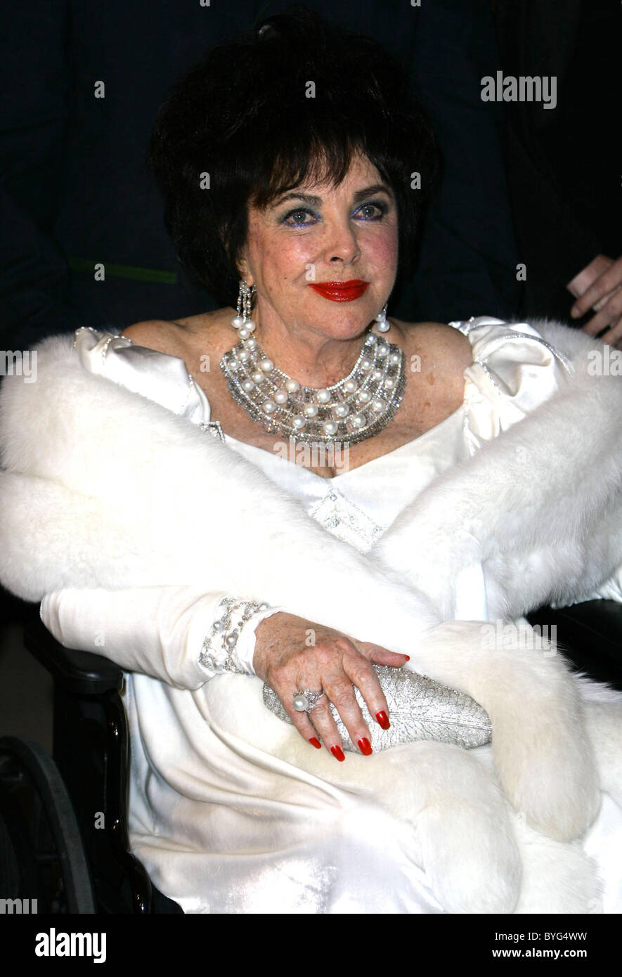 Dame Elizabeth Taylor celebrates her 75th Birthday at The Ritz Carlton ...