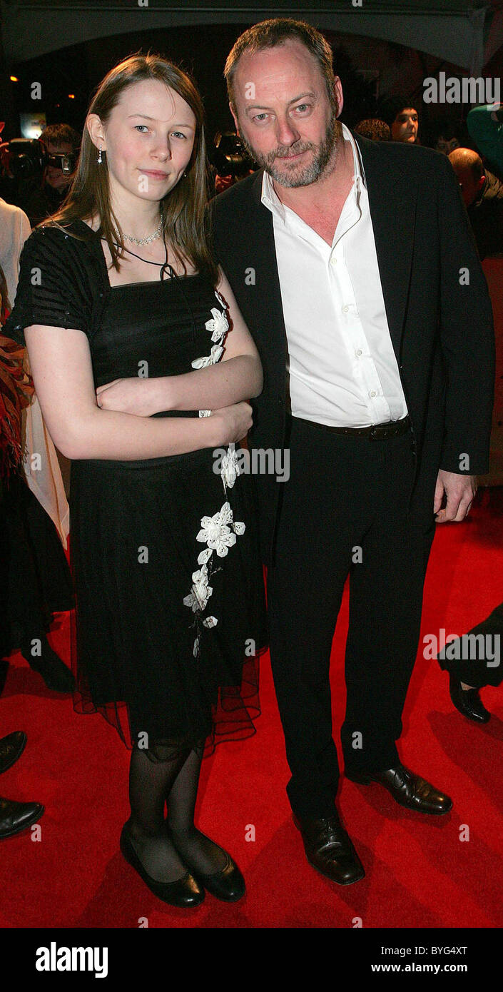 Liam Cunningham and daughter at the Irish Film and Television Awards ...