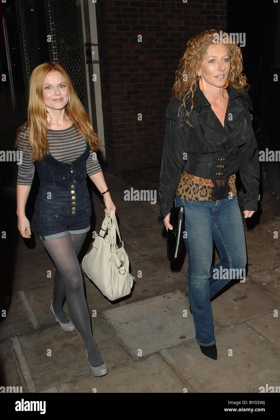 Geri Halliwell and Kelly Hoppen Scissor Sisters charity benefit concert ...
