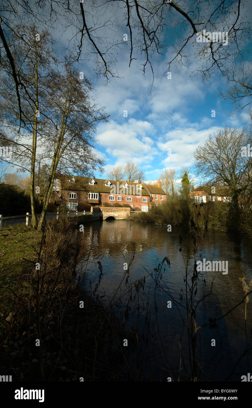 England berkshire hungerford denford mill hi-res stock photography and ...
