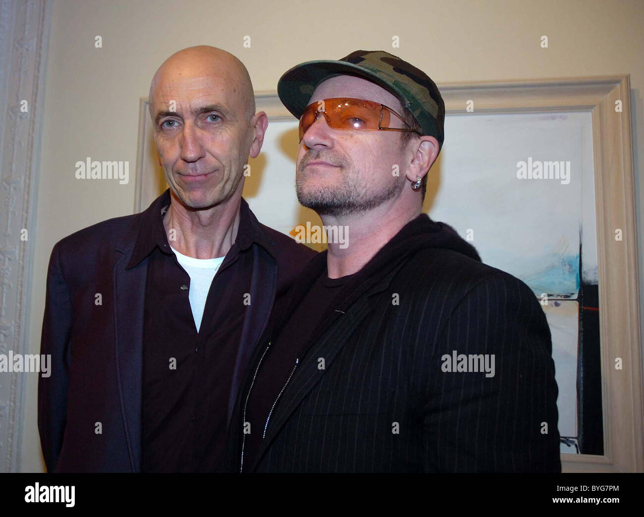 Charlie Whisker and Bono The launch of 'Consilience' .Charlie Whisker's ...