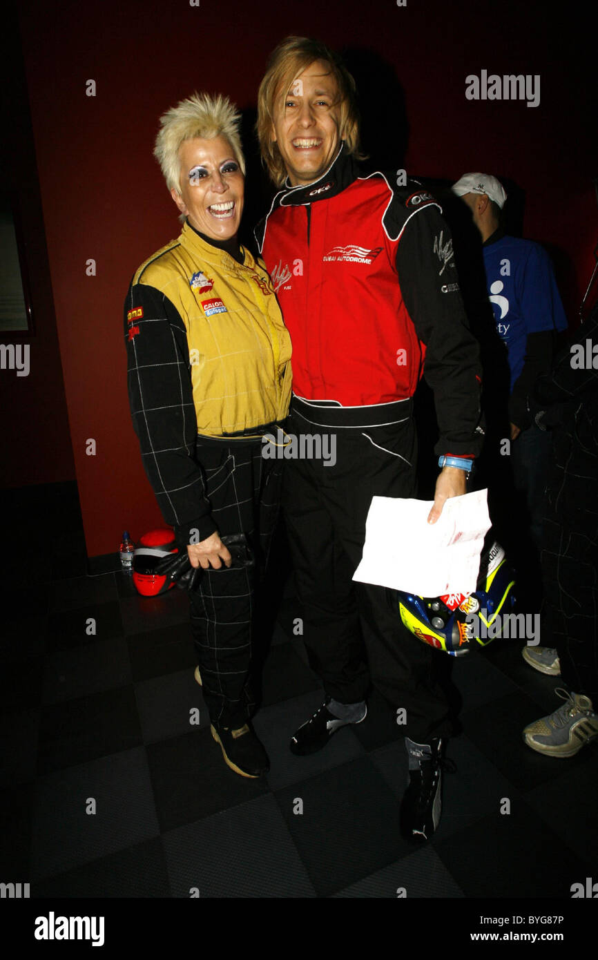 Lisa Voice and Rick Parfitt Jr Celebrity Go-Karting at 'The Race Way ...