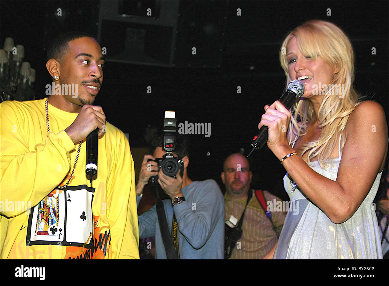 Rapper Ludacris and Paris Hilton Paris Hilton celebrates her birthday ...