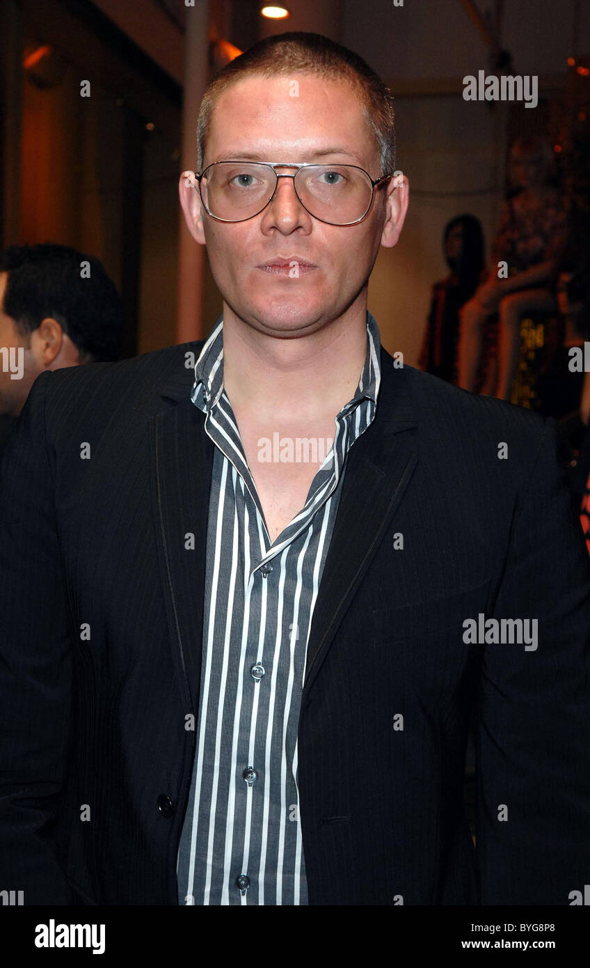 Giles Deacon New Look party to launch the Gold collection by Giles ...