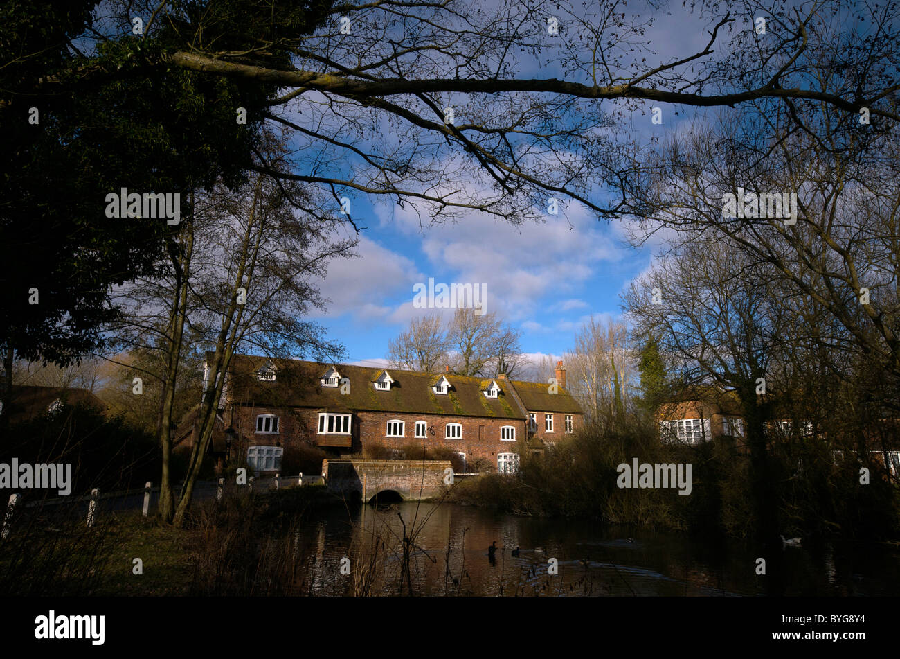 England berkshire hungerford denford mill hi-res stock photography and ...