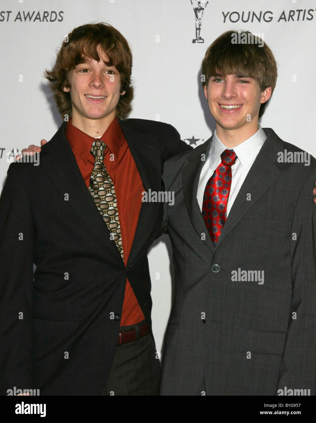 Blake & Tyler Neitzel 28th Annual Young Artist Awards held at the ...