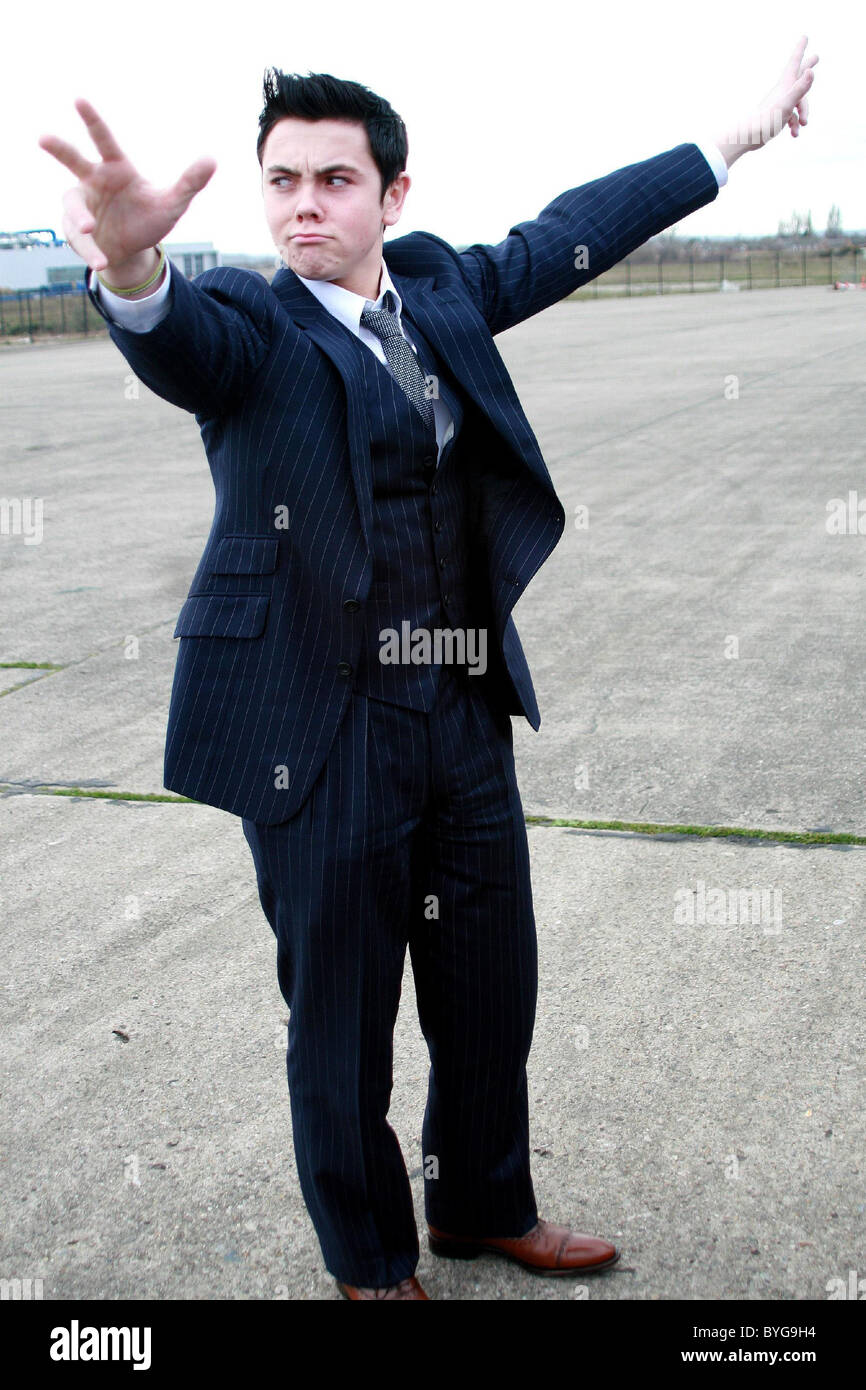 X Factor' finalist Ray Quinn flew by helicopter as part of a one-day ...