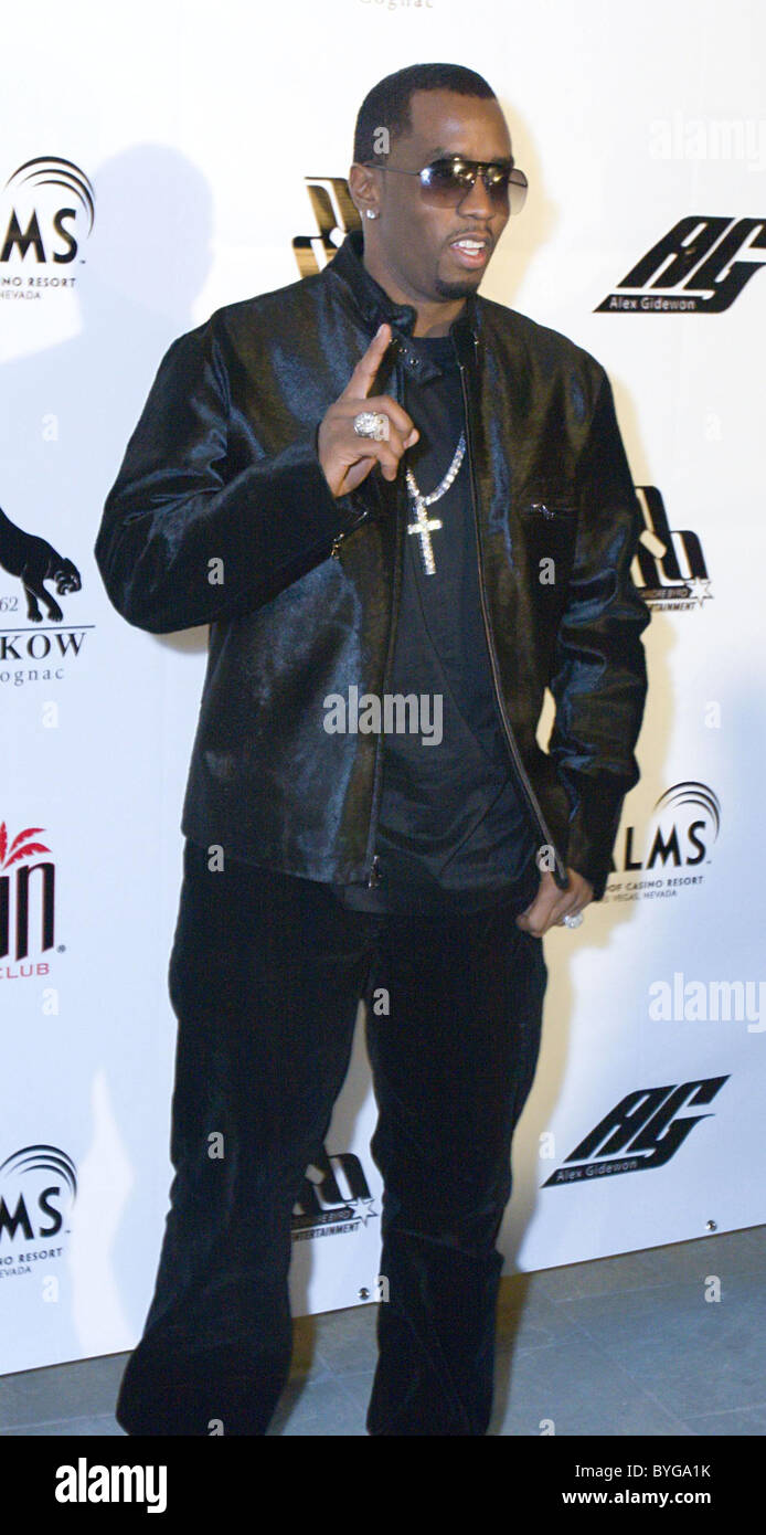 Sean Coombs aka P Diddy NBA All-Star After-Party at Rain in the Palms ...