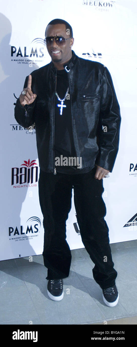 Sean Coombs aka P Diddy NBA All-Star After-Party at Rain in the Palms ...