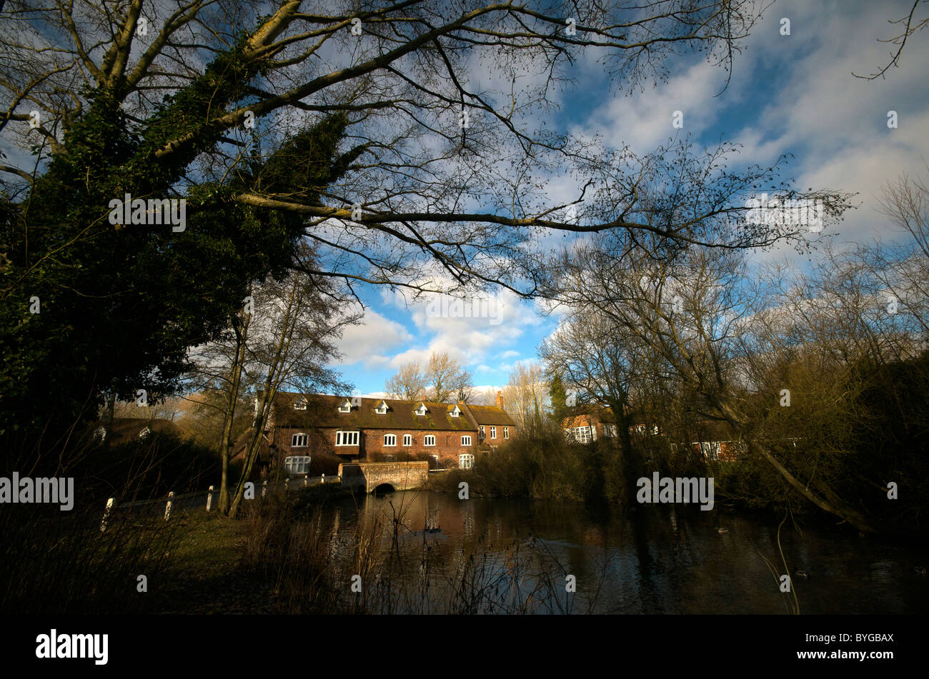 England berkshire hungerford denford mill hi-res stock photography and ...