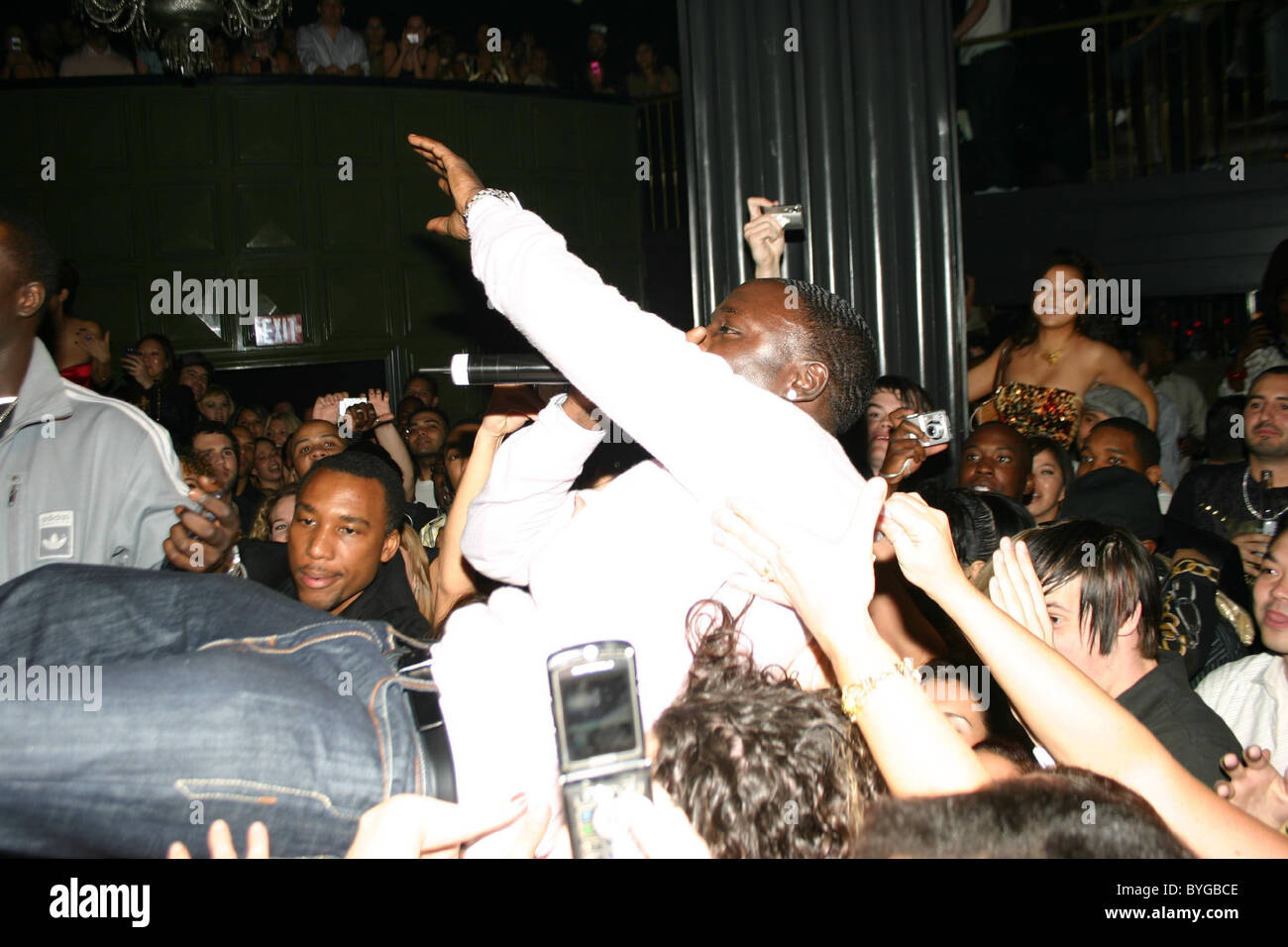 Akon performing Body English night club inside the Hard Rock Hotel Las ...