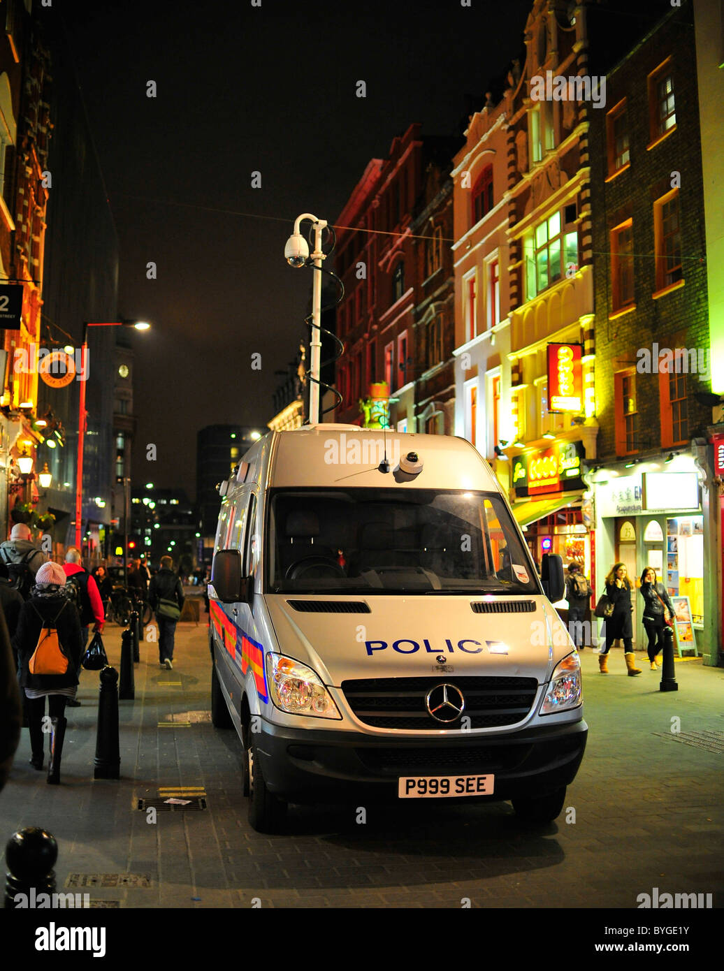 Police cctv van hi-res stock photography and images - Alamy