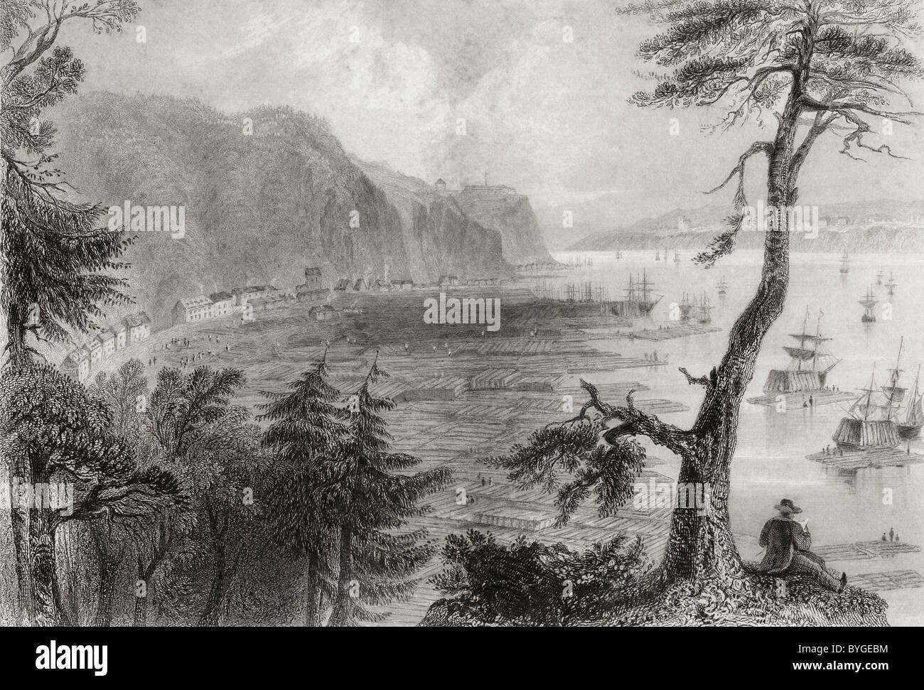19th century logging hi-res stock photography and images - Alamy