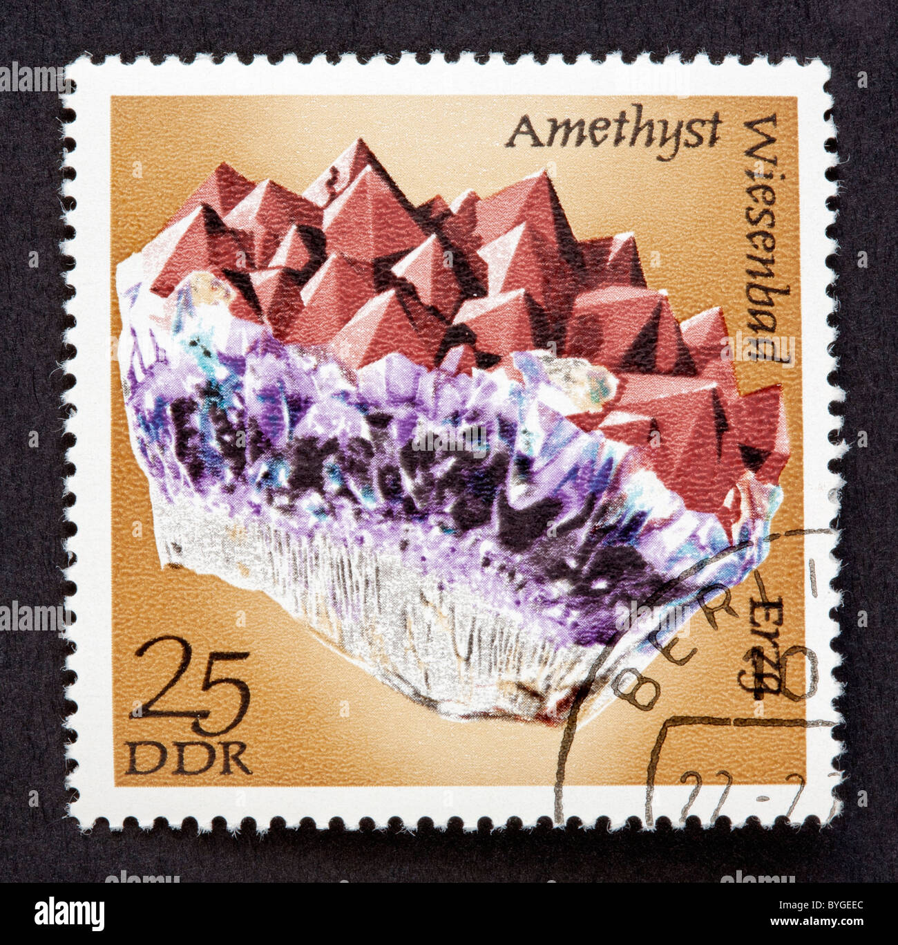 DDR postage stamp Stock Photo - Alamy