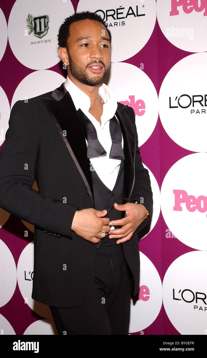 John Legend People Magazine Post Grammy party, held at the Beverly ...