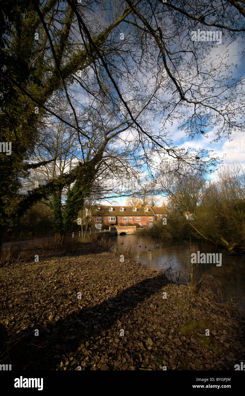 Denford Millhouse Hungerford Berkshire England UK Mill House River ...