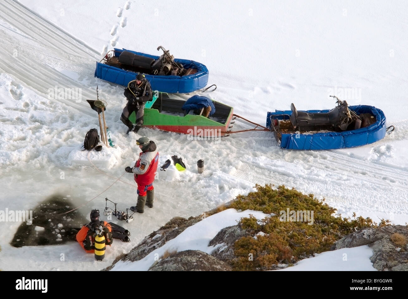 Cold arctic sea under hi-res stock photography and images - Alamy