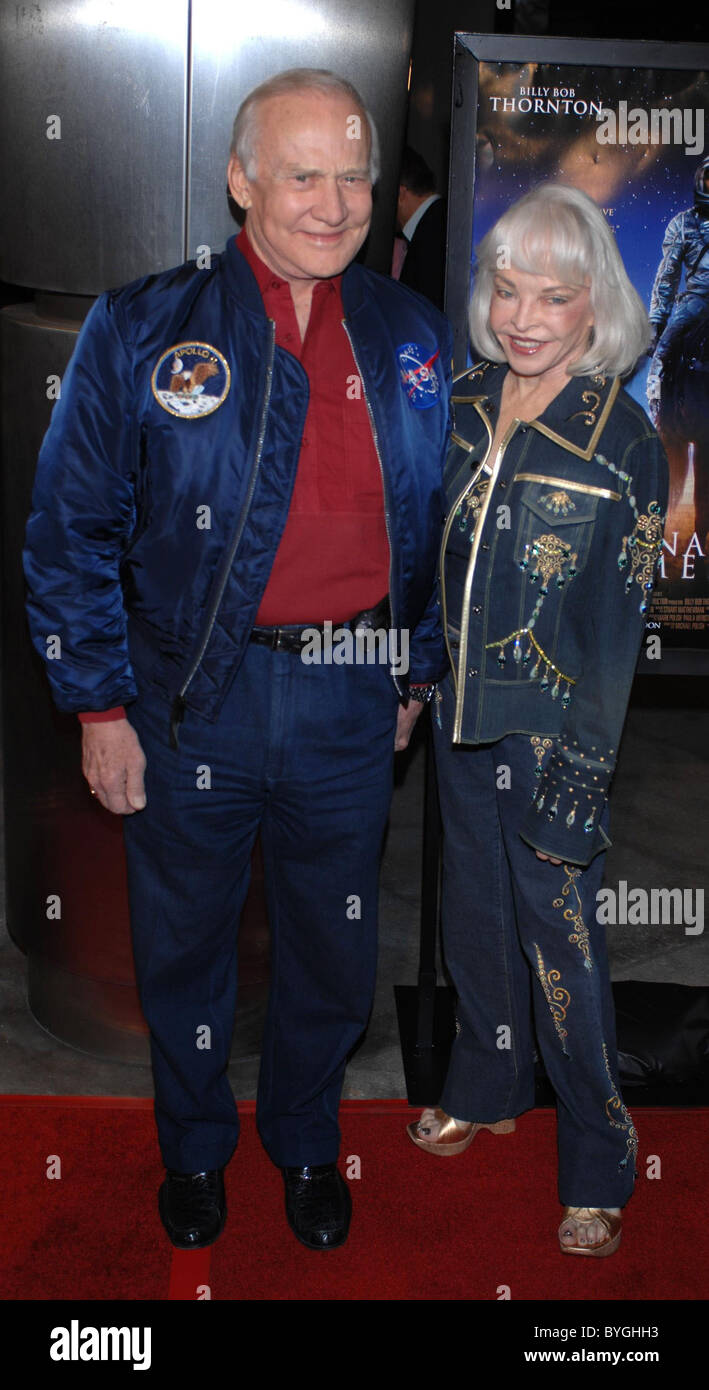 Buzz and Lois Aldrin at the Warner Bros. Premiere of 'The Astronaut ...