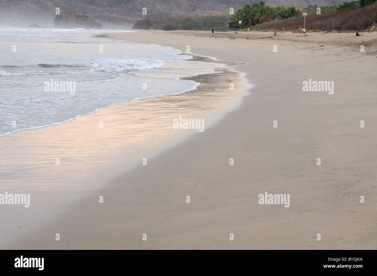 Early morning on Playa Grande Stock Photo - Alamy