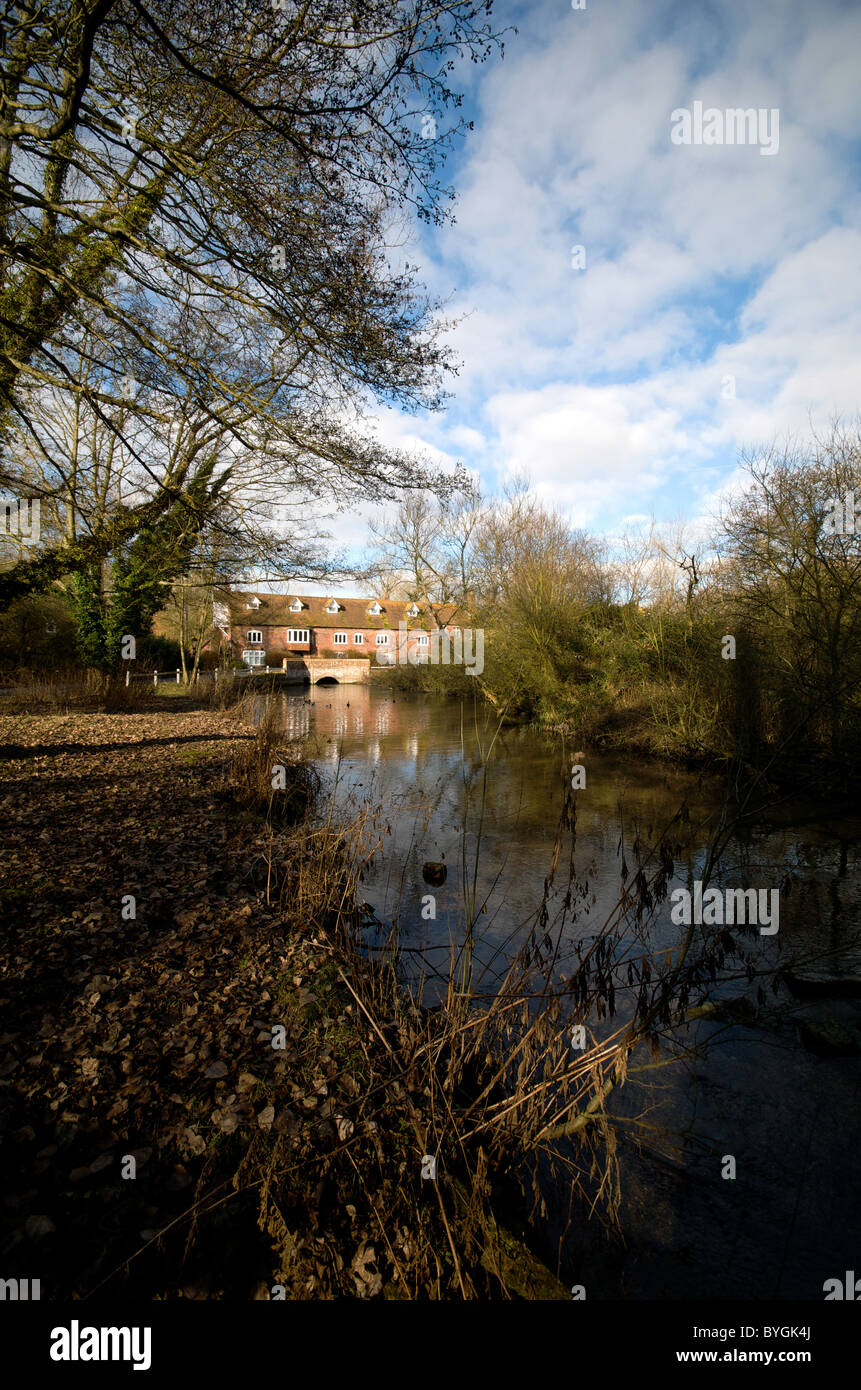 England berkshire hungerford denford mill hi-res stock photography and ...