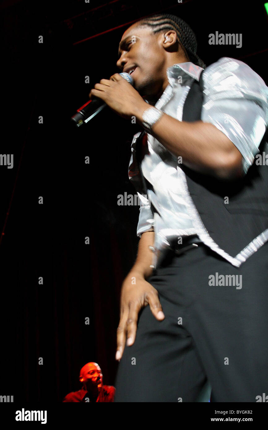 Lemar performing on the first night of his UK tour at the Manchester ...