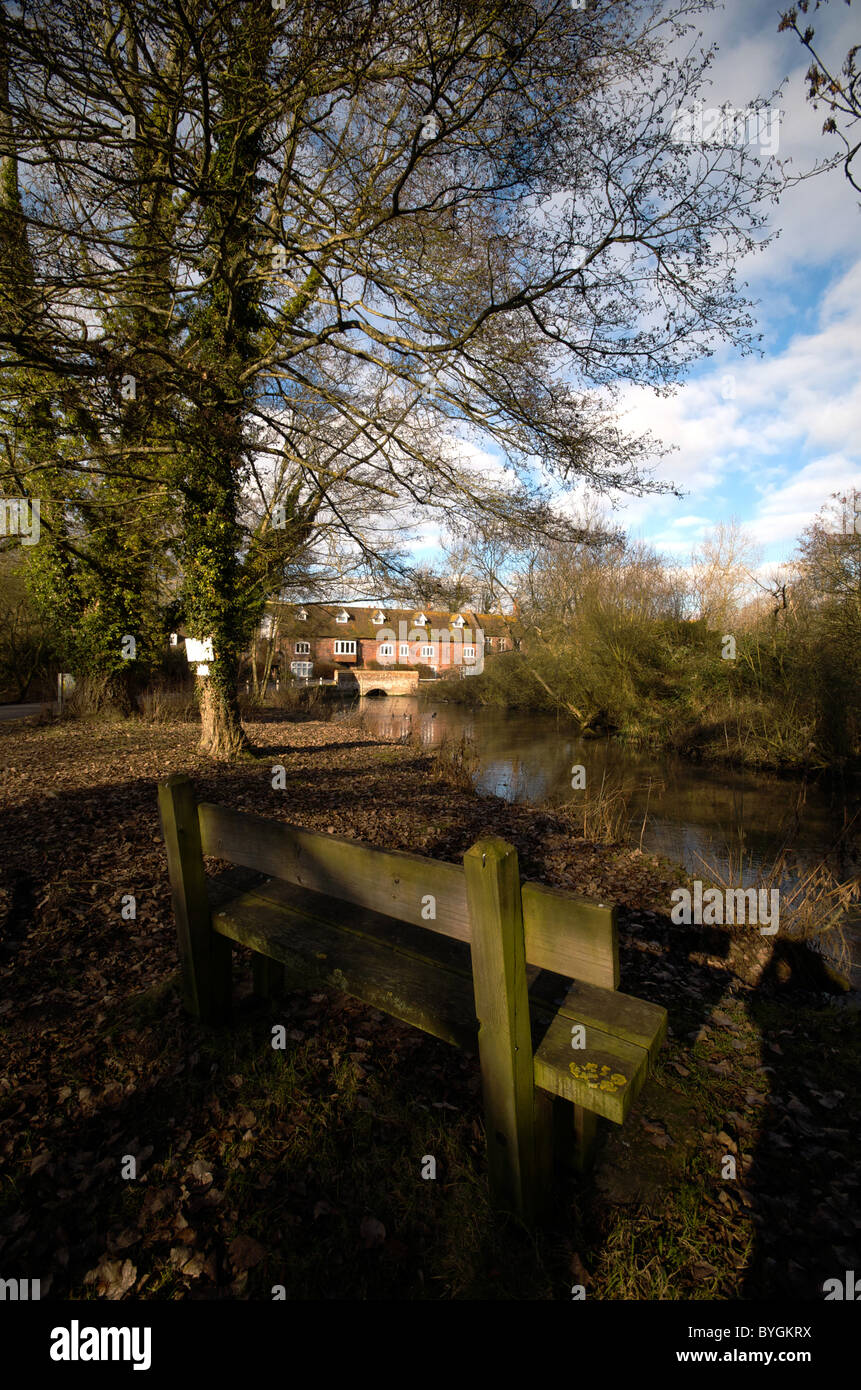 Denford Millhouse Hungerford Berkshire England UK Mill House River ...