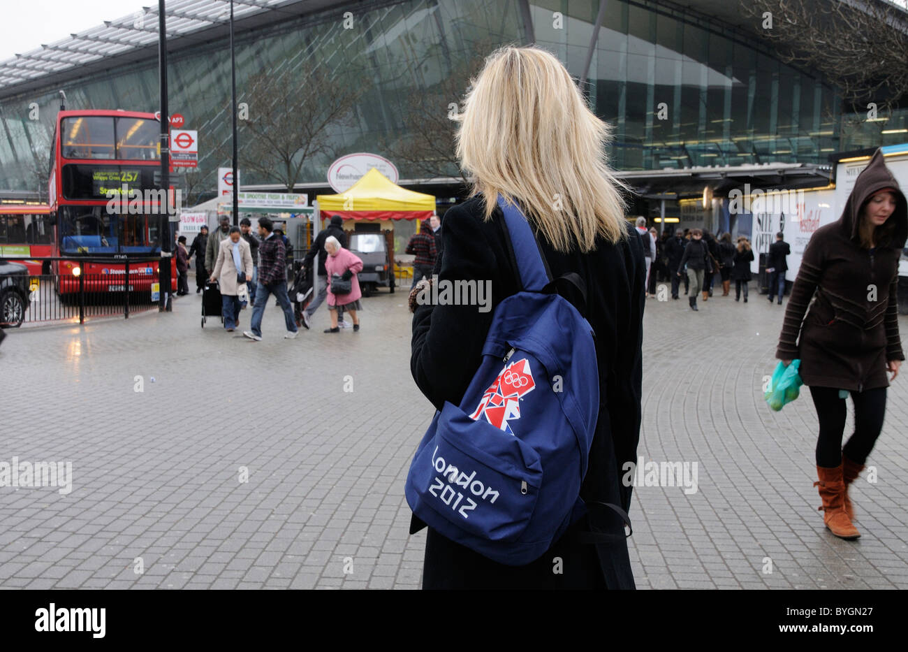 Olympics bus hi-res stock photography and images - Alamy