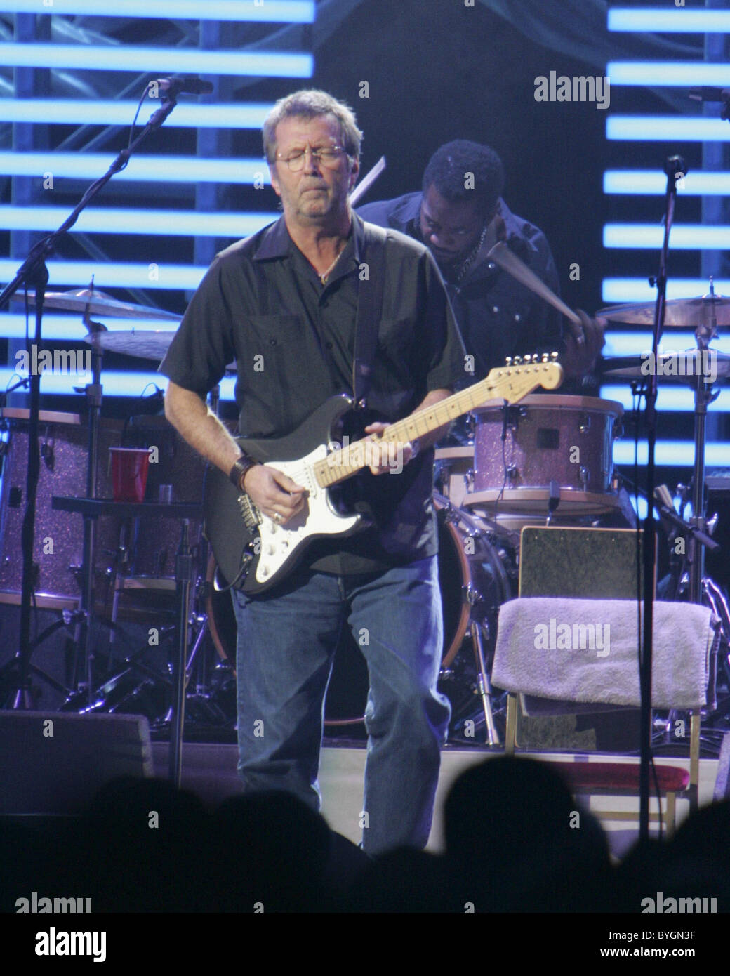 Eric Clapton in concert at the AT&T Center San Antonio, Texas, USA - 03 ...