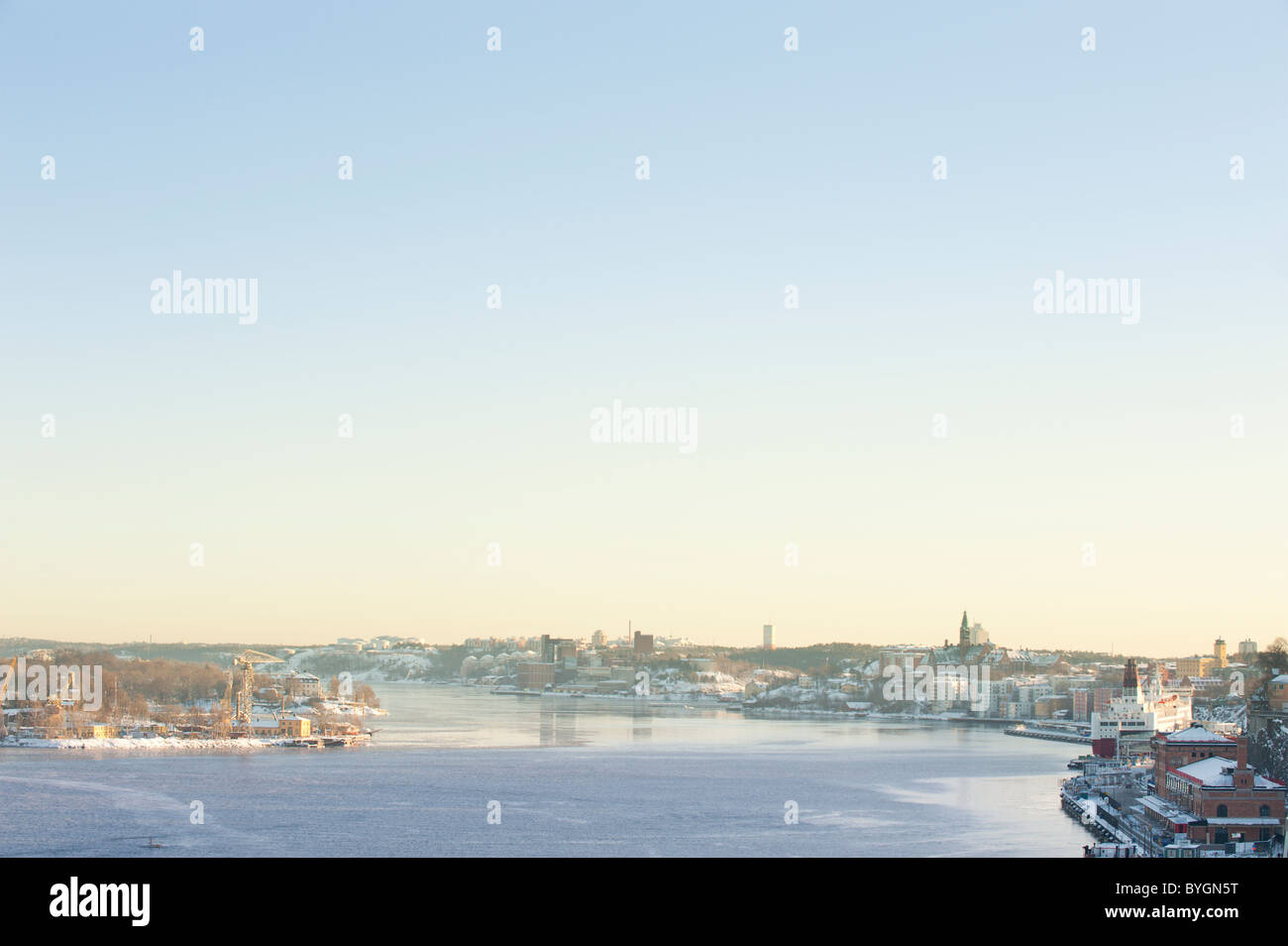 Stockholm sweden overhead view sea hi-res stock photography and images ...