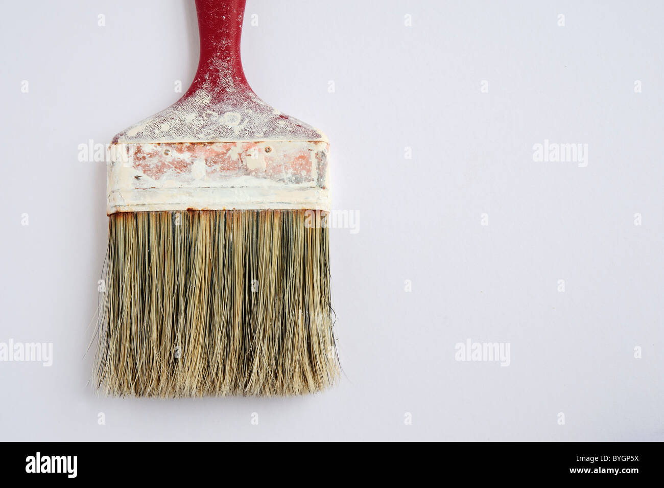 Old paint brush Stock Photo - Alamy