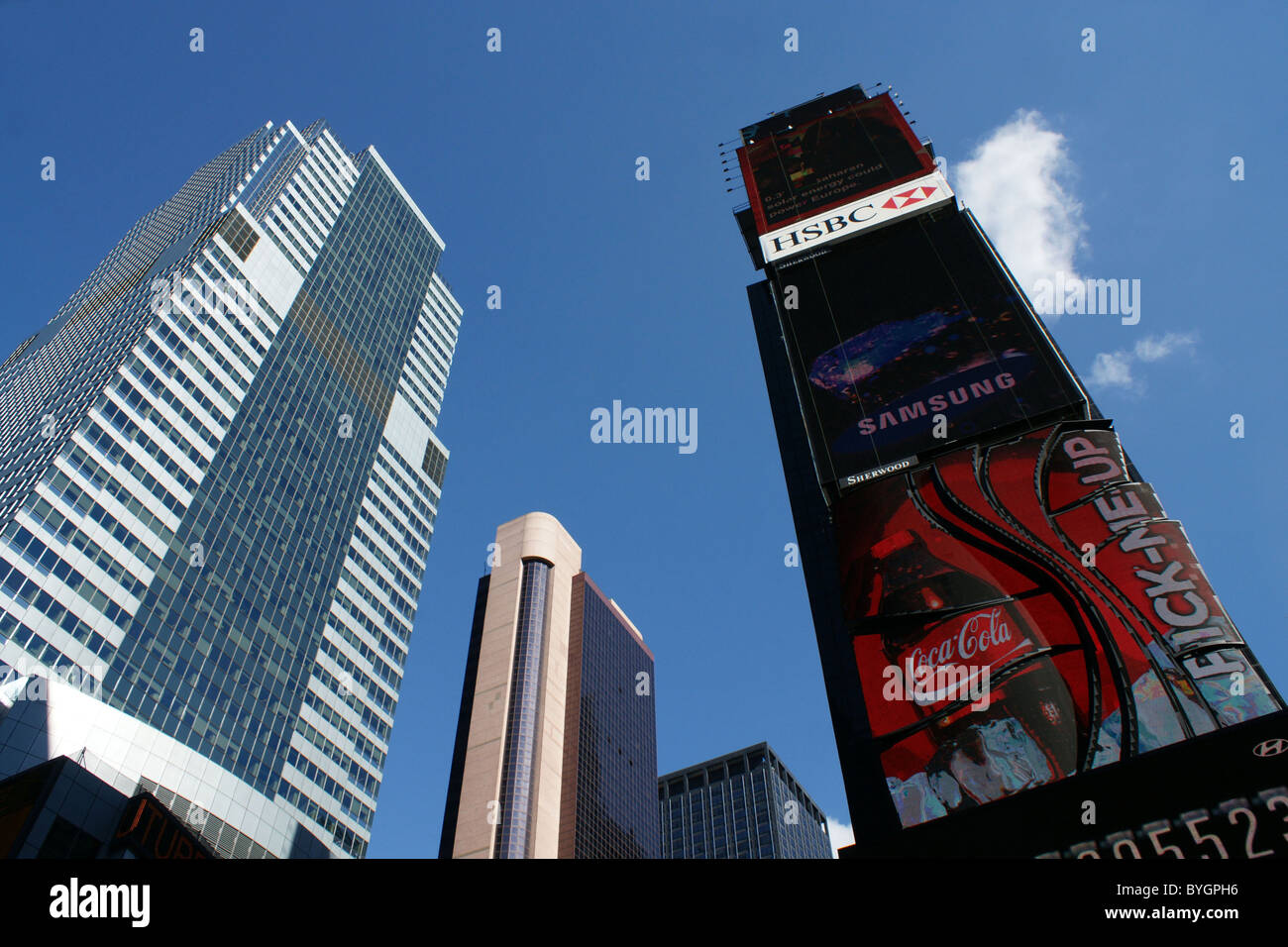 Time square billboards hi-res stock photography and images - Alamy