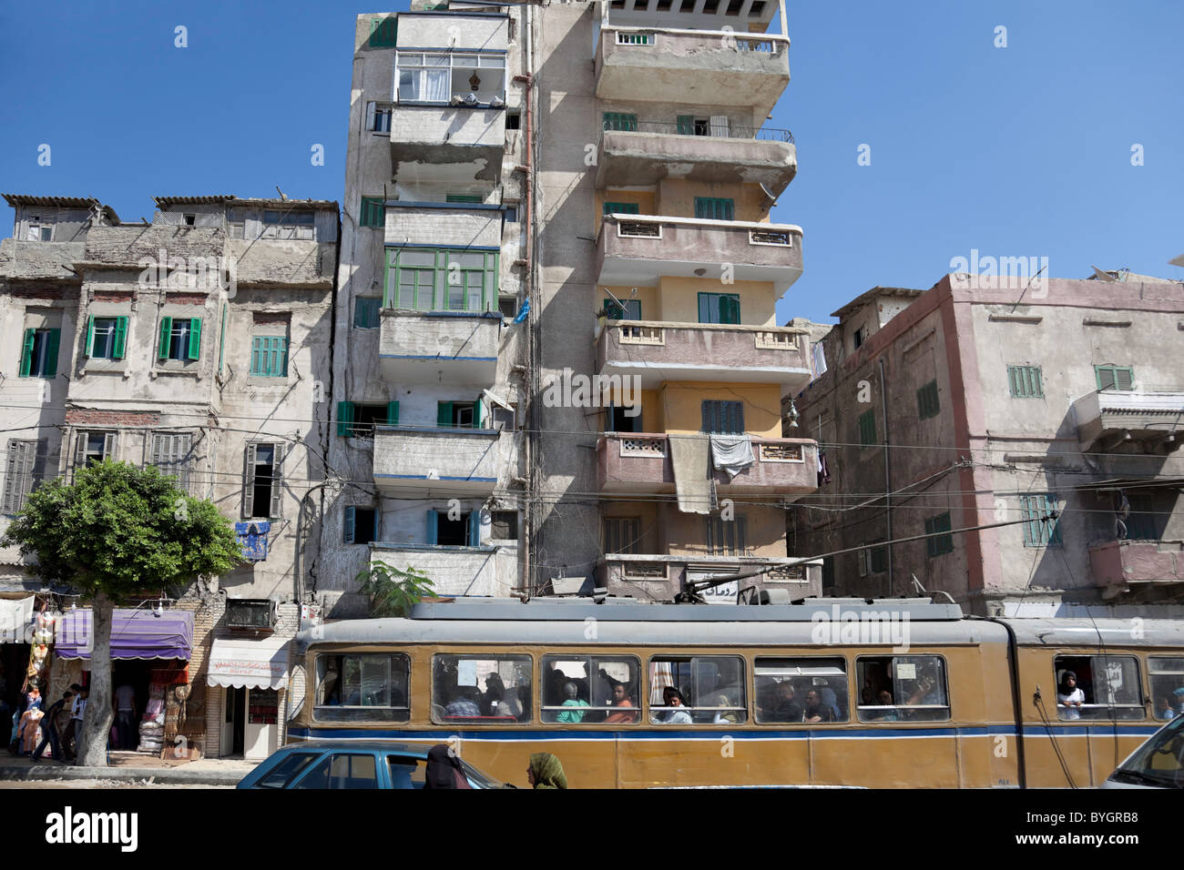 Alexandria egypt city street hi-res stock photography and images - Alamy
